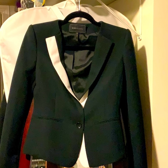 BCBGMaxAzria | Jackets & Coats | Moving Sale 5 Off Black And White Jacket | Poshmark